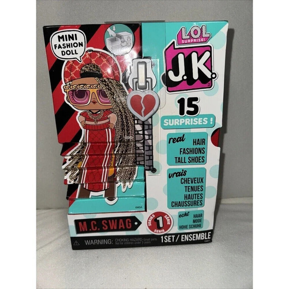 MGA Entertainment | Toys | Lol Surprise Jk Mc Swag Mini Fashion Doll W ...